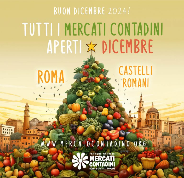 Tutti i Mercati Contadini aperti a Dicembre 2024 a Roma e Castelli ...